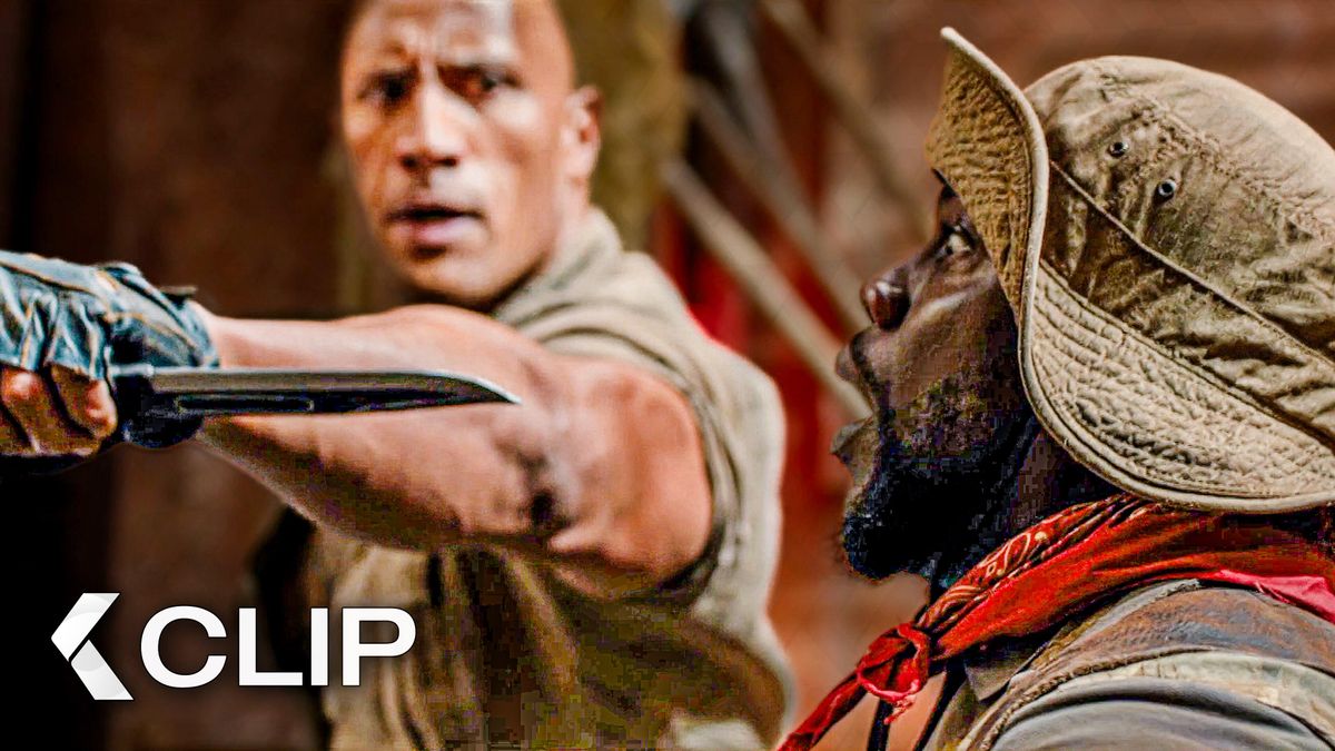 The EPIC Bazaar Fight Scene - JUMANJI: Welcome To The Jungle Clip (2017 ...