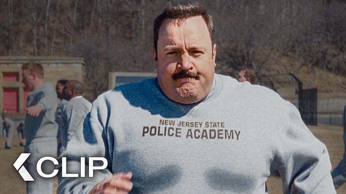 Kevin James Struggles Through Intense Fitness Test - PAUL BLART: MALL ...