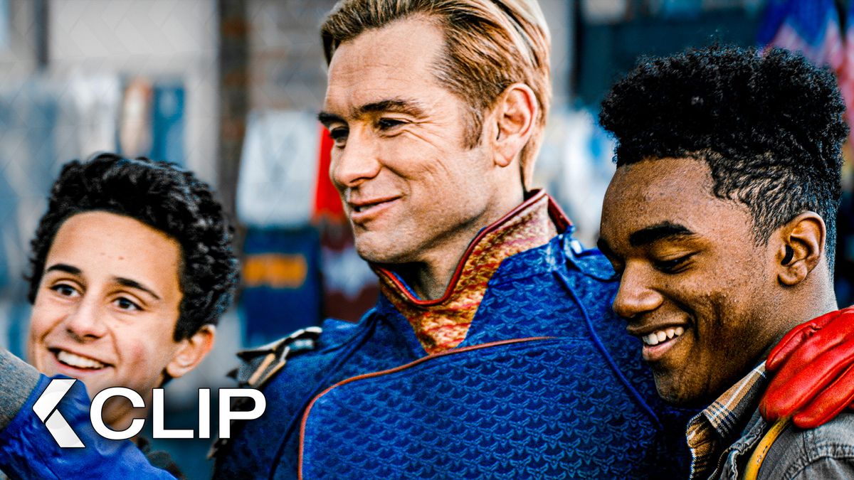 This Homelander Guy Seems Like a Good Hero - THE BOYS Clip | KinoCheck